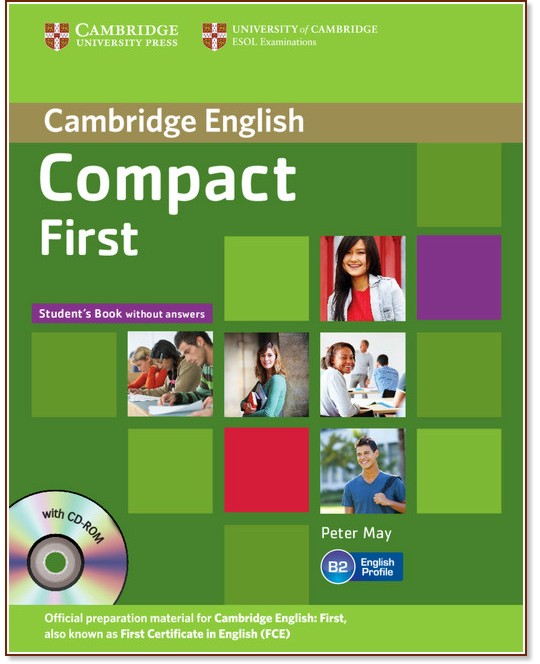 Compact First B2 Student's Book + CD-ROM - store.bg