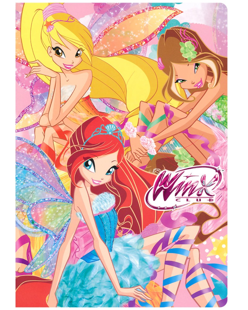 Ученическа тетрадка - Winx Club - Формат А5 "Winx" - - store.bg