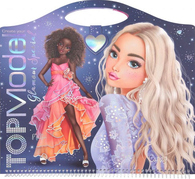 Топ Модел: Glamour Special - книжка за оцветяване - детска книга - store.bg