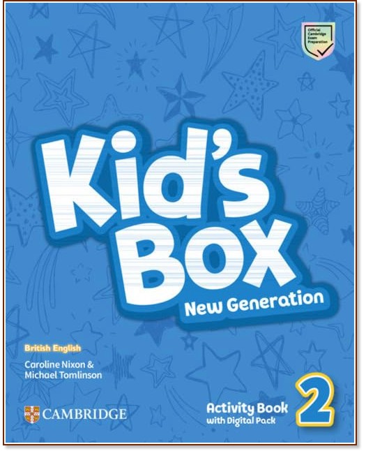 Kid's Box New Generation Level 2 Activity Book with Digital Pack - store.bg