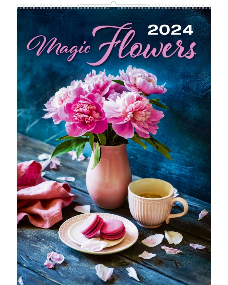 Календар с цветя 2024 - store.bg