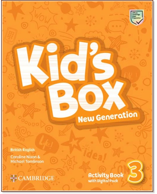 Kid's Box New Generation Level 3 Activity Book with Digital Pack - store.bg