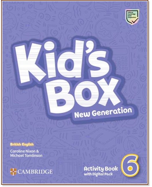 Kid's Box New Generation Level 6 Activity Book with Digital Pack - store.bg