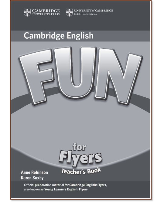 Fun Flyers Teacher's Book - Second Edition - store.bg