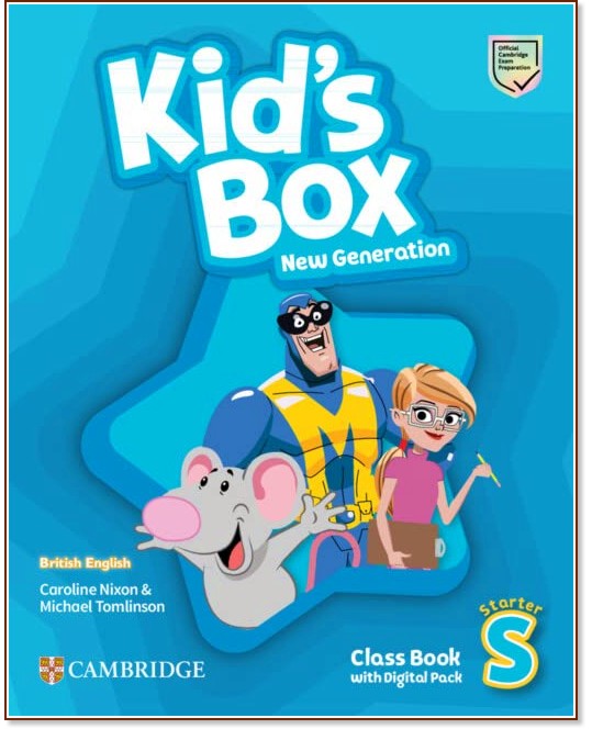 Kid`s Box New Generation Starter Class Book with Digital Pack - store.bg