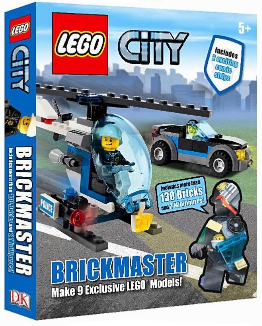 LEGO City: Brickmaster : Книжка + 130 тухлички и 2 минифигури - книга ...