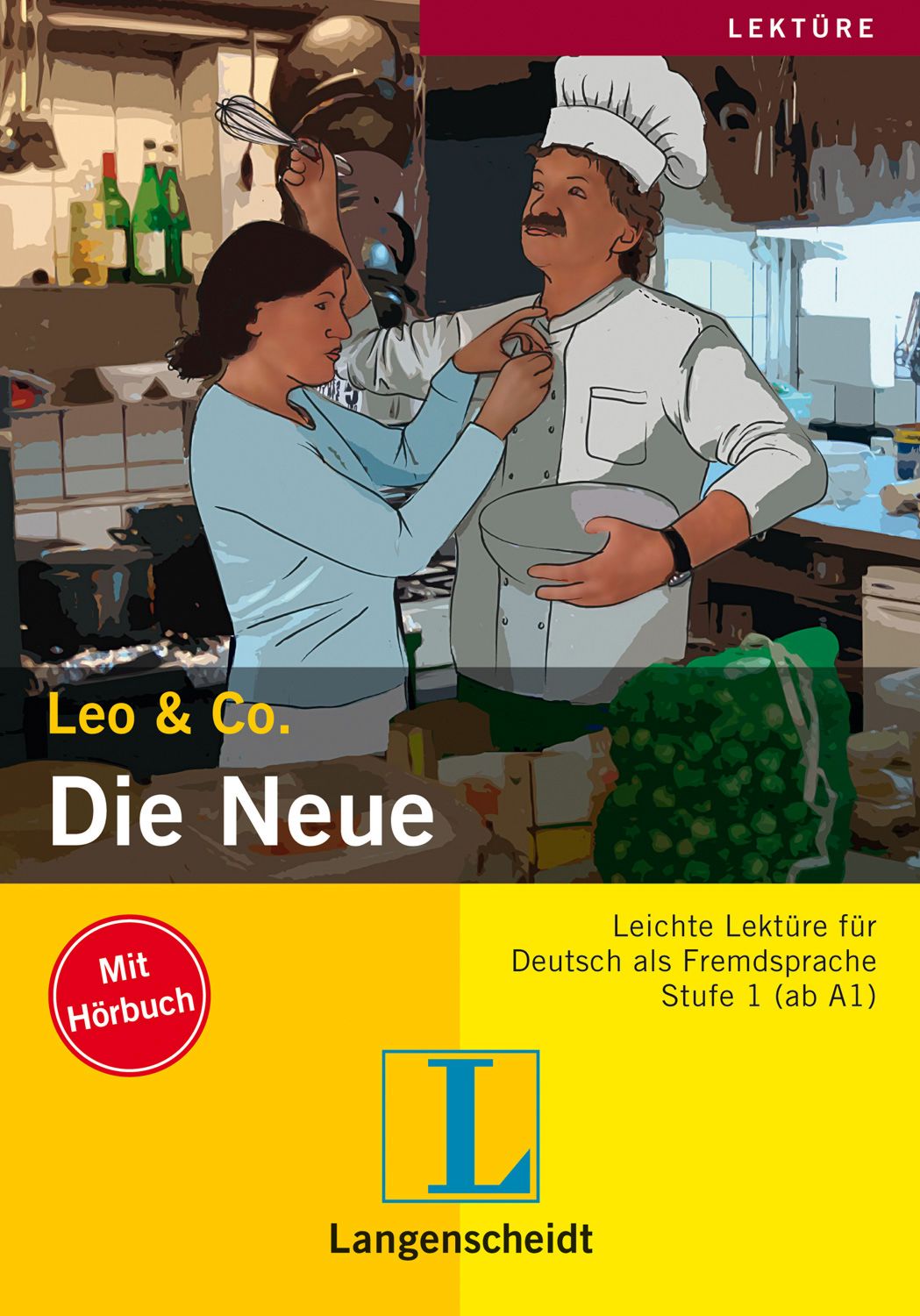 Lekture - Stufe 1 (A1 - A2) : Die Neue: книга + CD - - store.bg