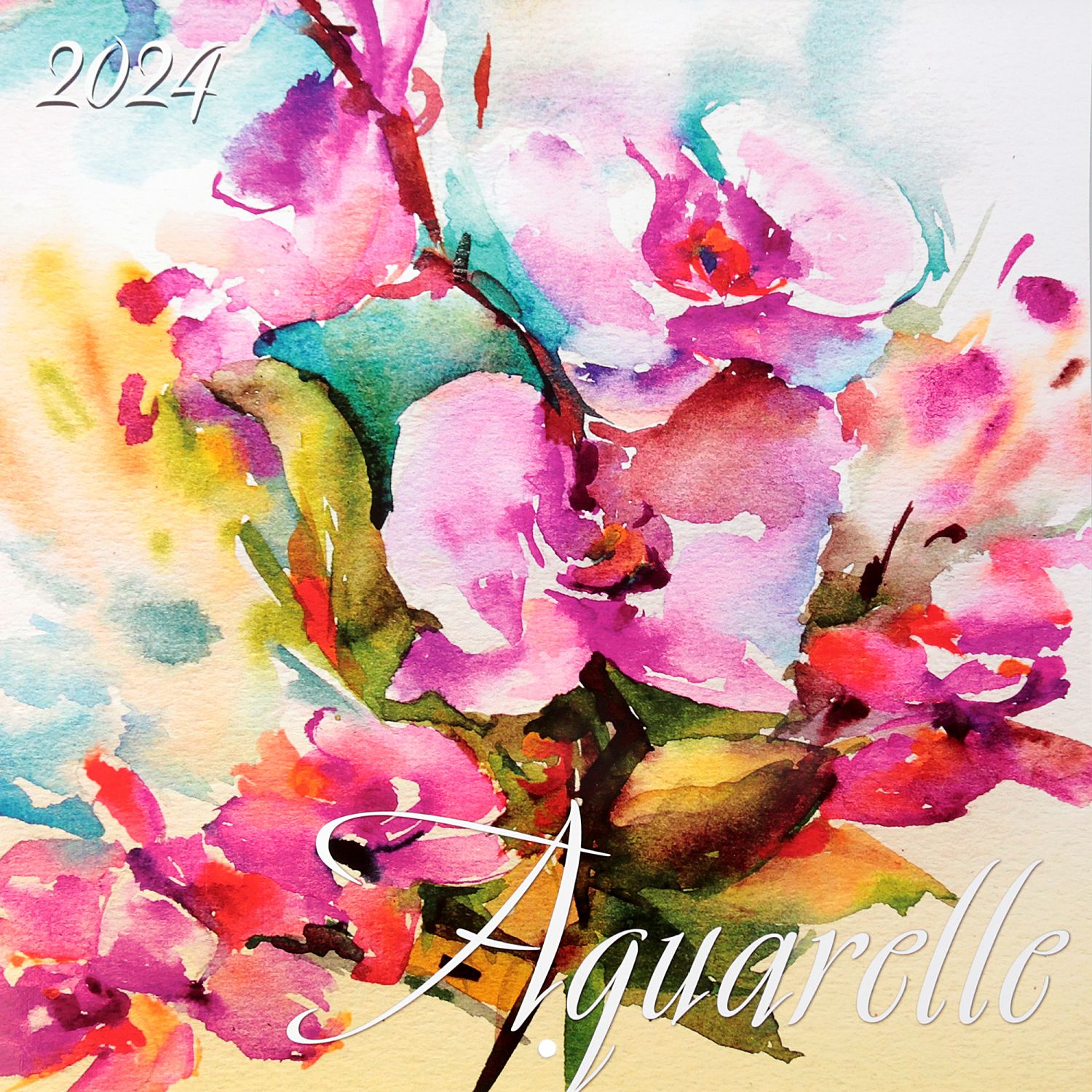 Стенен календар с акварели 2024 - store.bg