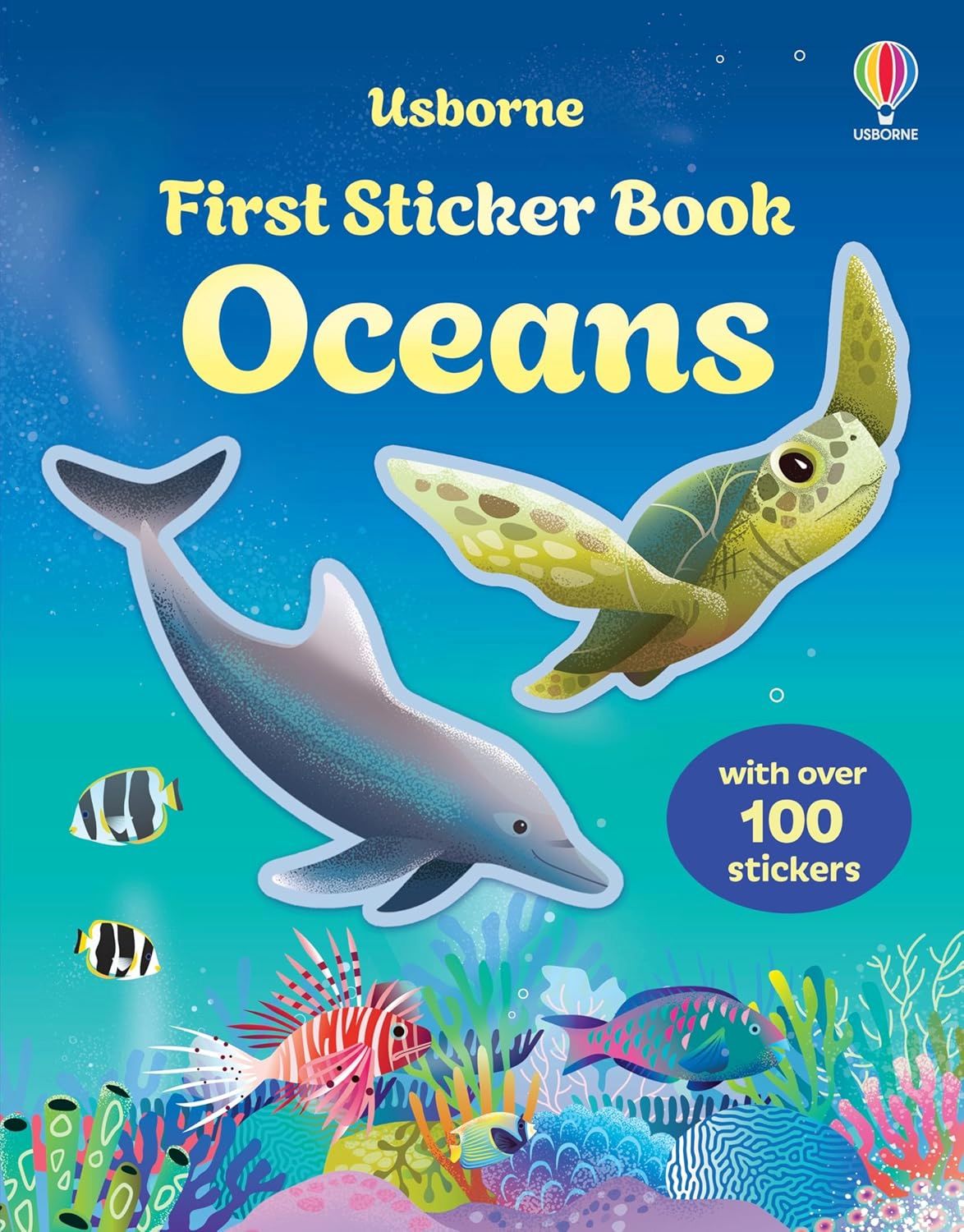 First Sticker Book Oceans - Alice Beecham - детска книга - store.bg