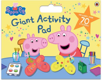 Peppa Pig Giant Activity Pad - детска книга - store.bg