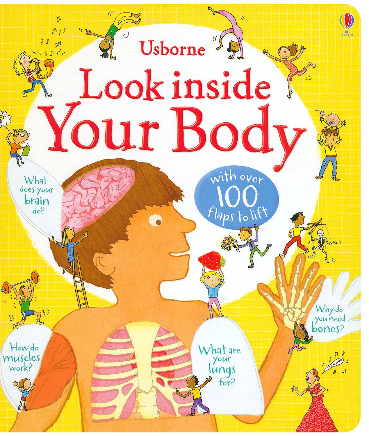 Look Inside Your Body - Louie Stowell - детска книга - store.bg
