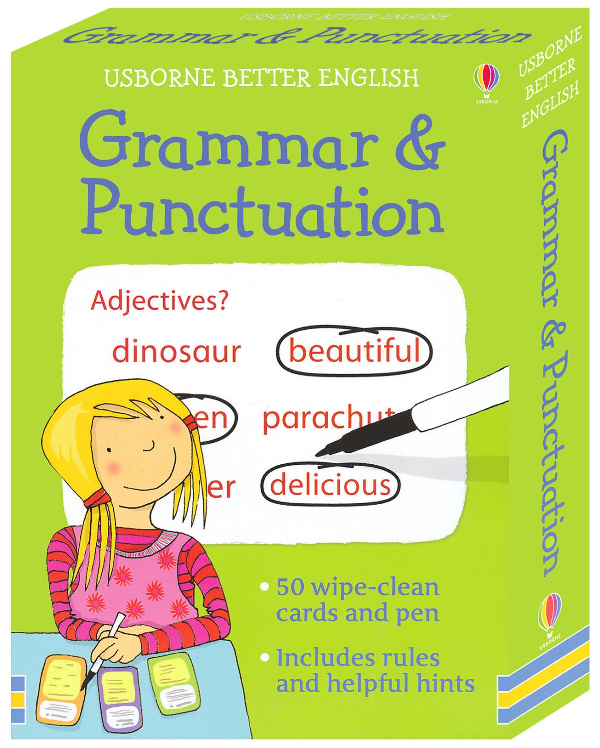 Grammar & Punctuation - 50 Flashcards - Sam Taplin - store.bg