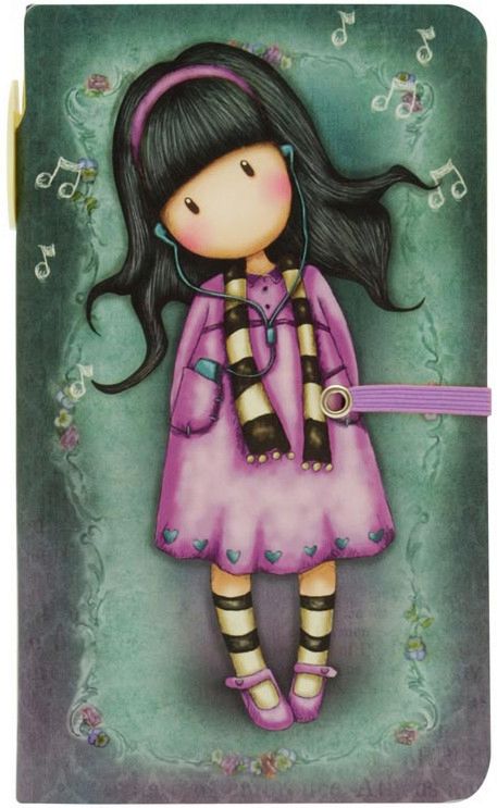 Тефтерче с химикал Gorjuss Santoro Little Song - store.bg