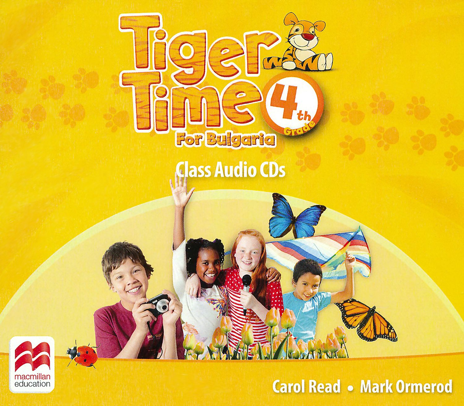 Tiger Time for Bulgaria Class Audio CDs 4 grade - store.bg