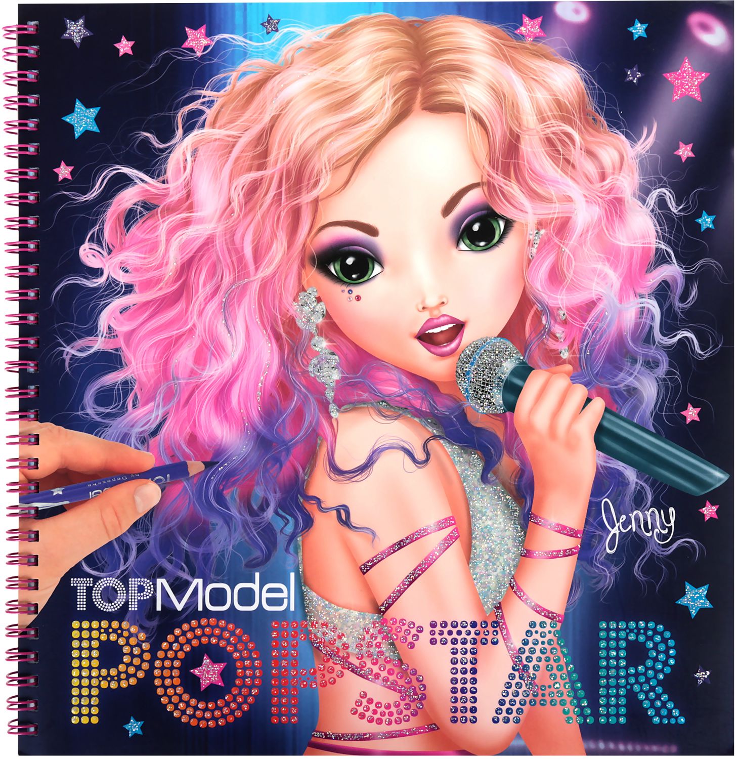 Топ модел: Поп звезда + стикери - детска книга - store.bg