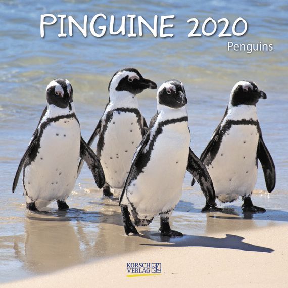 Стенен календар - Penguins 2020 - store.bg