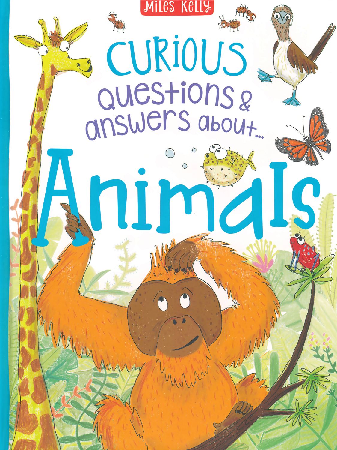 Curious Questions & Answers About Animals - детска книга - store.bg