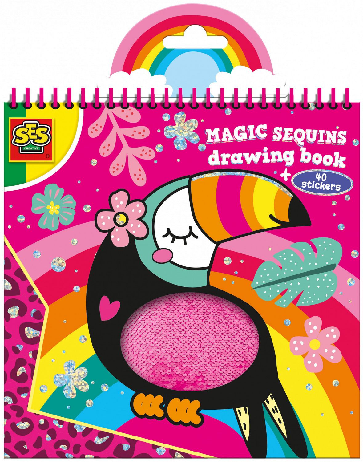 Magic sequins - Книжка за оцветяване с пайети - книга - store.bg