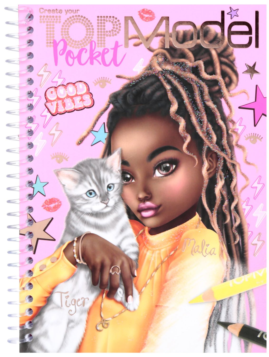 Топ модел: Джобна книжка за оцветяване - детска книга - store.bg