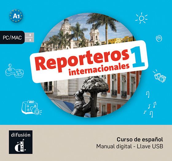 Reporteros internacionales 1 (A1) Llave USB con libro digital - store.bg