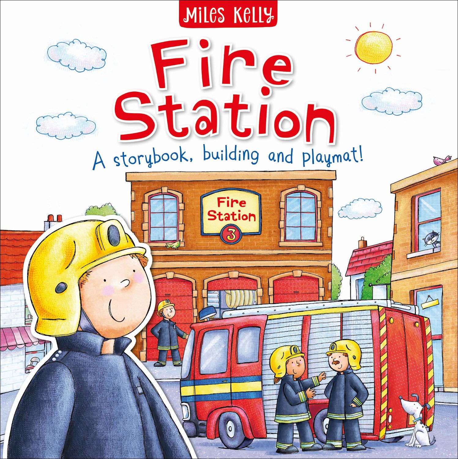 Mini Convertible Playbook - Fire Station - детска книга - store.bg