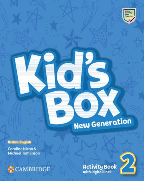 Kid's Box New Generation Level 2 Activity Book with Digital Pack - store.bg