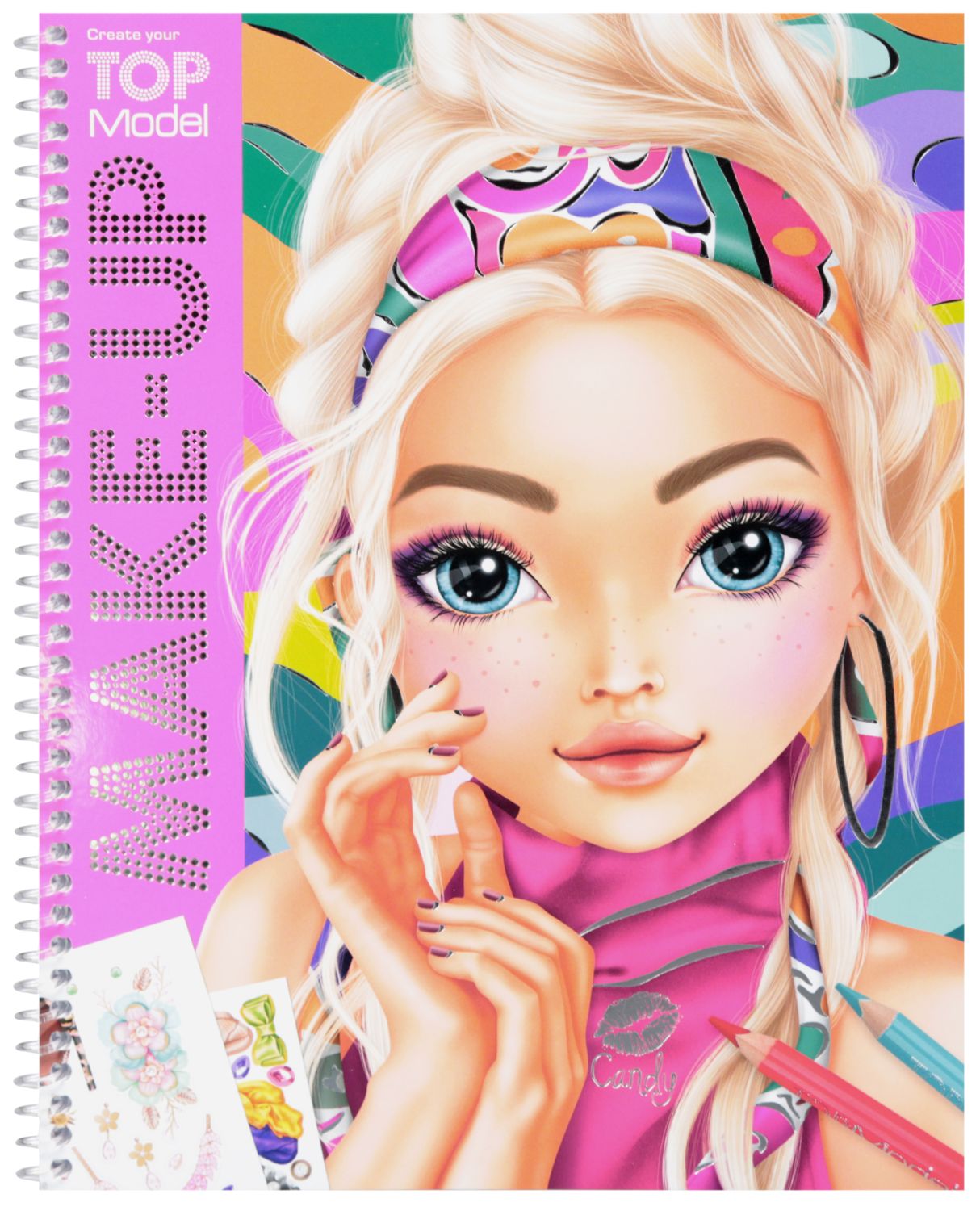 Топ модел: Създай своя грим - детска книга - store.bg