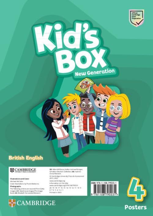 Kid's Box New Generation Level 4 Posters - store.bg