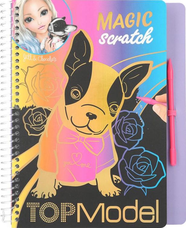 Топ Модел: Магическа скреч книжка - Куче - детска книга - store.bg