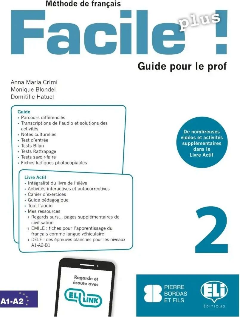 Facile Plus A1 - A2 Guide pour le Prof - store.bg