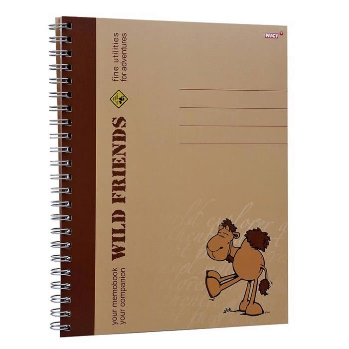 Тетрадка със спирала - Wild Friends - Формат А4 - - store.bg