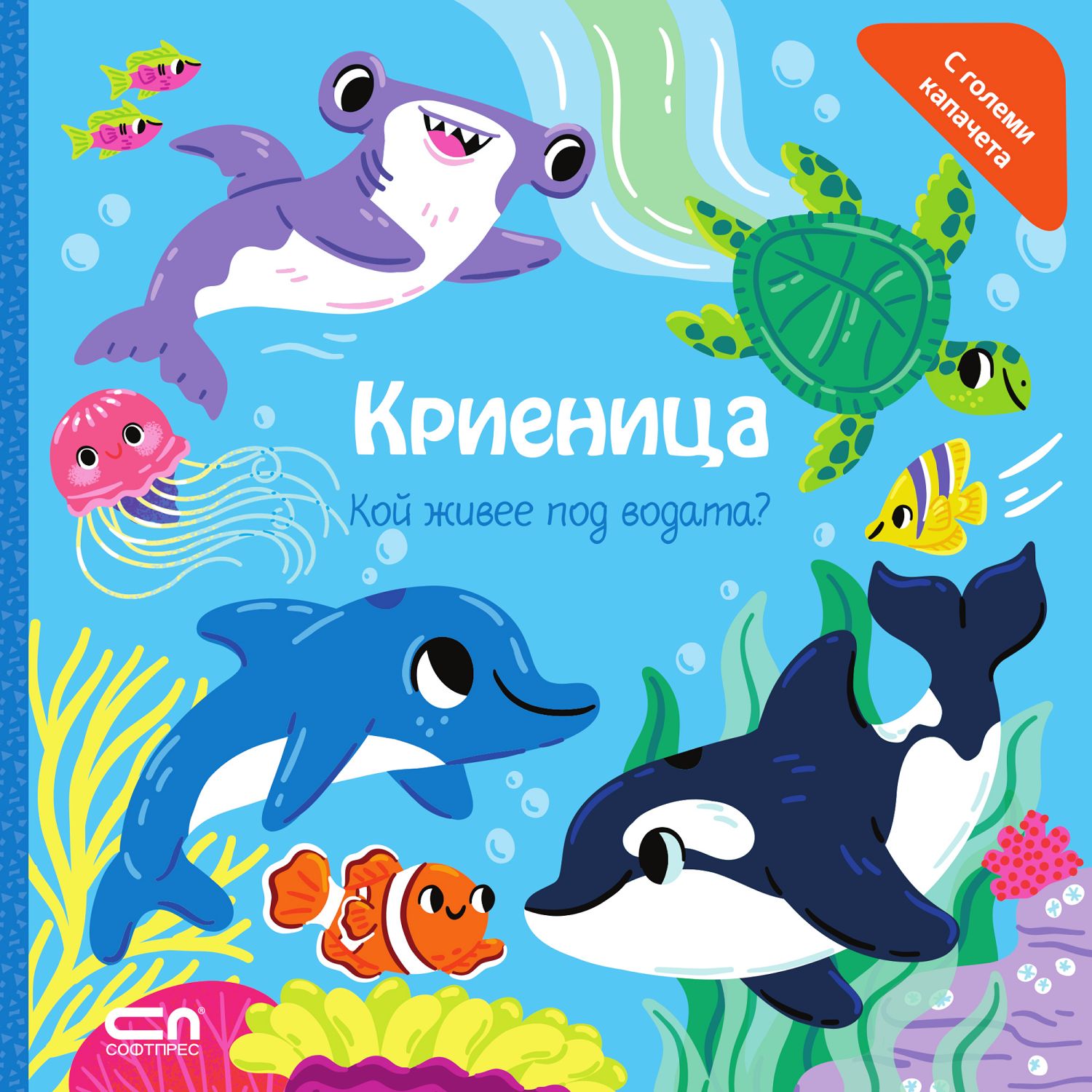 Криеница: Кой живее под водата? - детска книга - store.bg