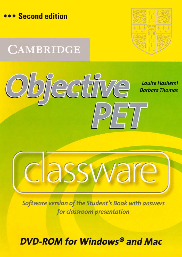 Objective PET Second edition: Учебен курс по английски език : Ниво B1: DVD-ROM - store.bg
