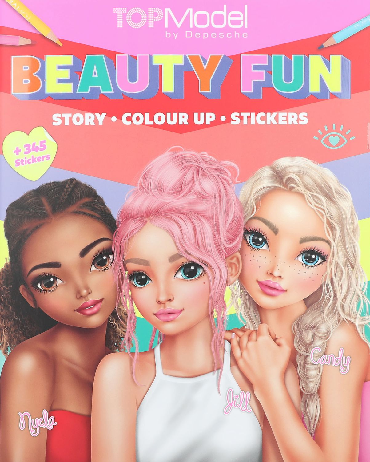 Топ модел: Beauty Fun - книжка за оцветяване - детска книга - store.bg