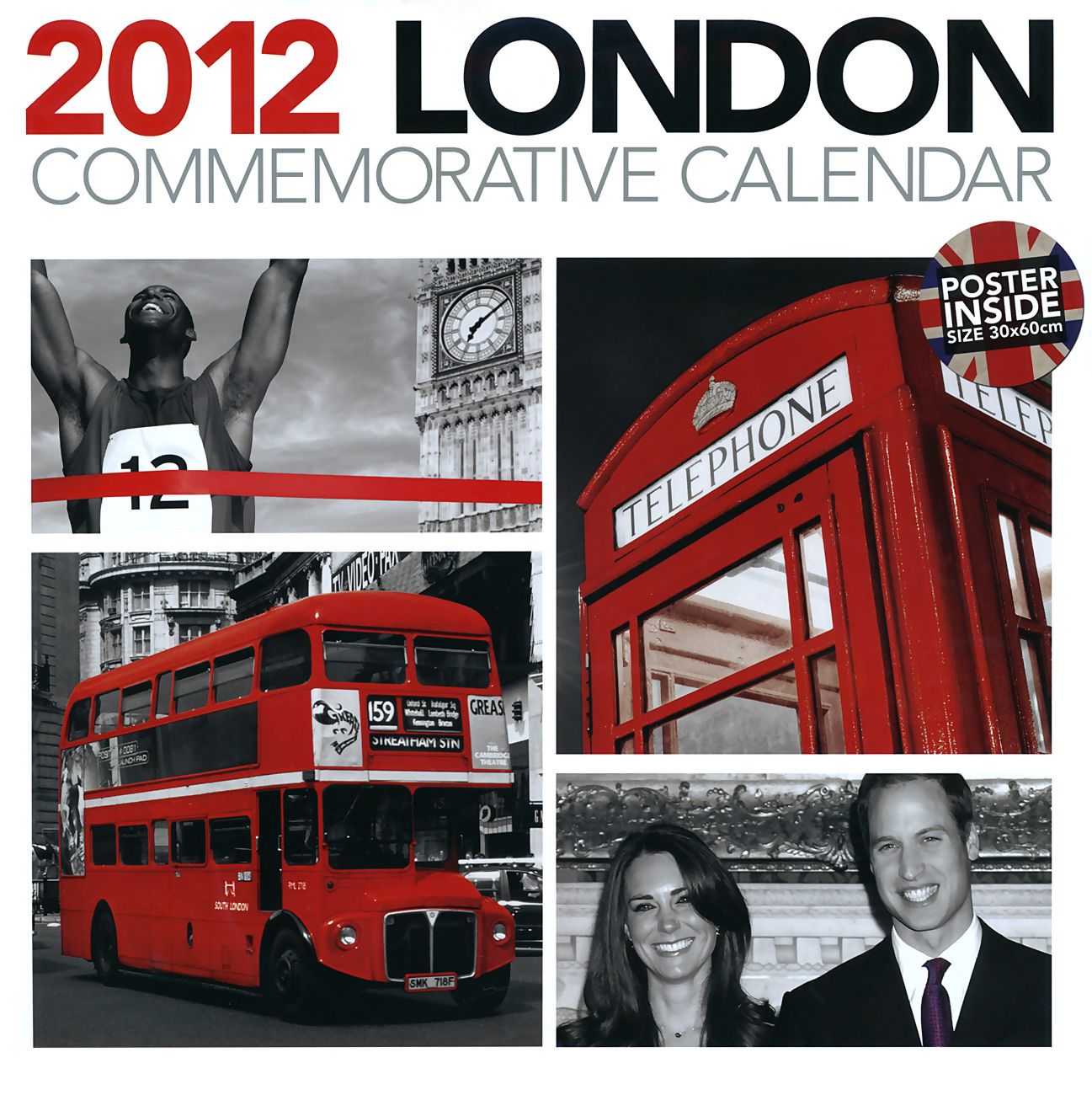 Стенен календар - London 2012 - store.bg