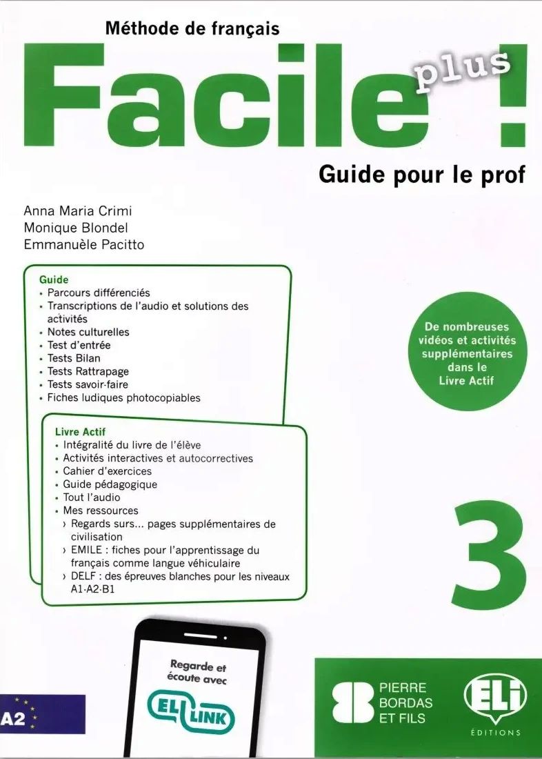 Facile Plus A2 Guide pour le Prof - store.bg