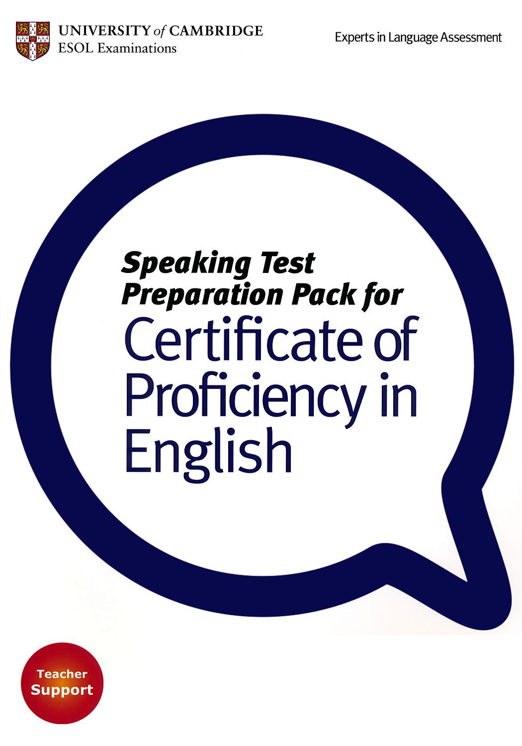 Speaking Test Preparation Pack for Certificate of Proficiency in ...