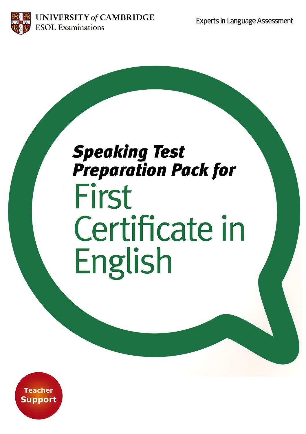 Speaking Test Preparation Pack for First Certificate in English + DVD ...