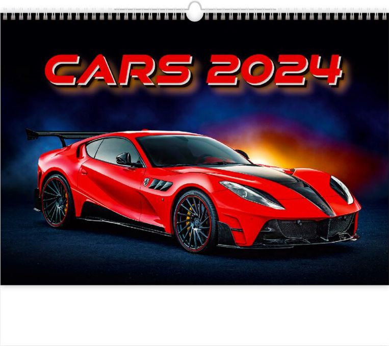 Календар с коли 2024 - store.bg