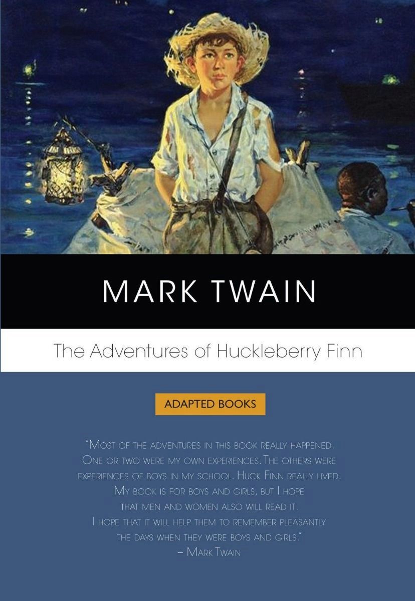 The Adventures of Huckleberry Finn - Mark Twain - детска книга - store.bg