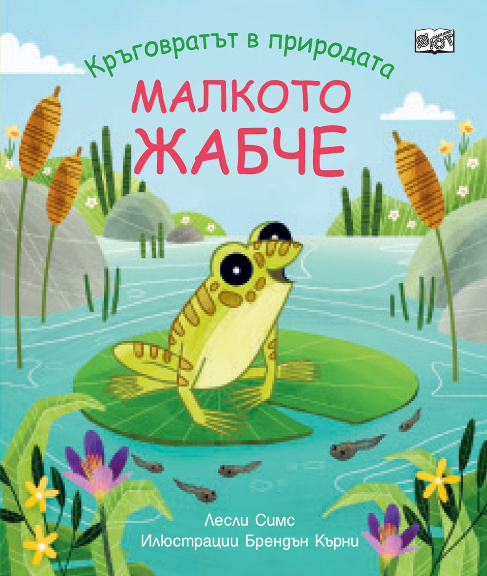 Кръговратът в природата: Малкото жабче - детска книга - store.bg