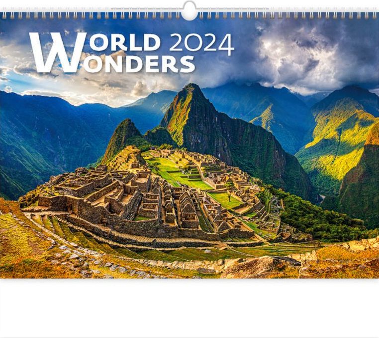 Календар с чудесата на света 2024 - store.bg