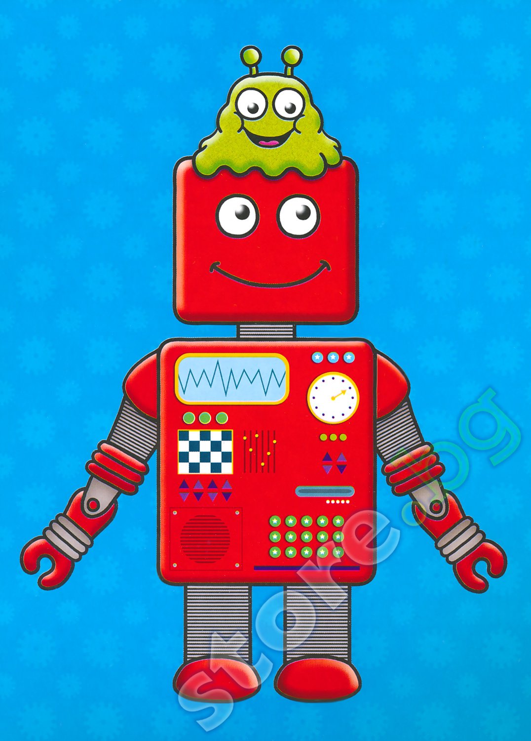 store.bg - Galt: Роботи - магическа книжка за оцветяване : Robo Crew ...