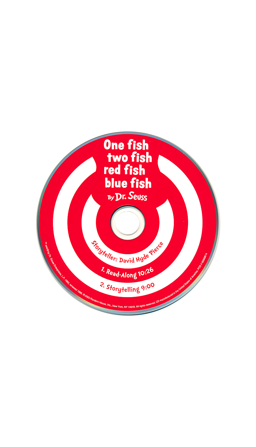 store.bg - One Fish, Two Fish, Red Fish, Blue Fish Book & CD - Dr ...
