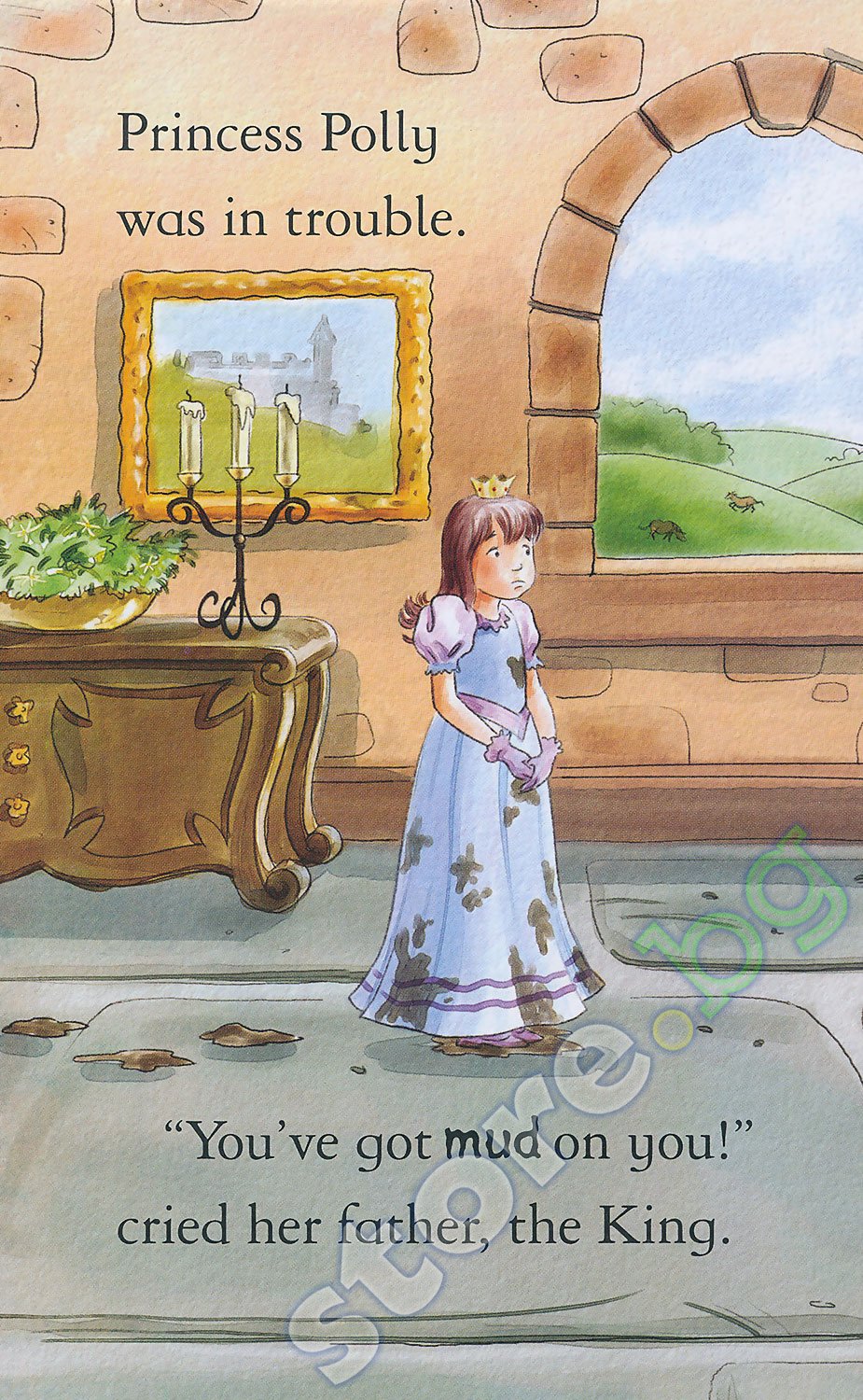 store.bg - Usborne First Reading - Level 4: Princess Polly and the Pony ...