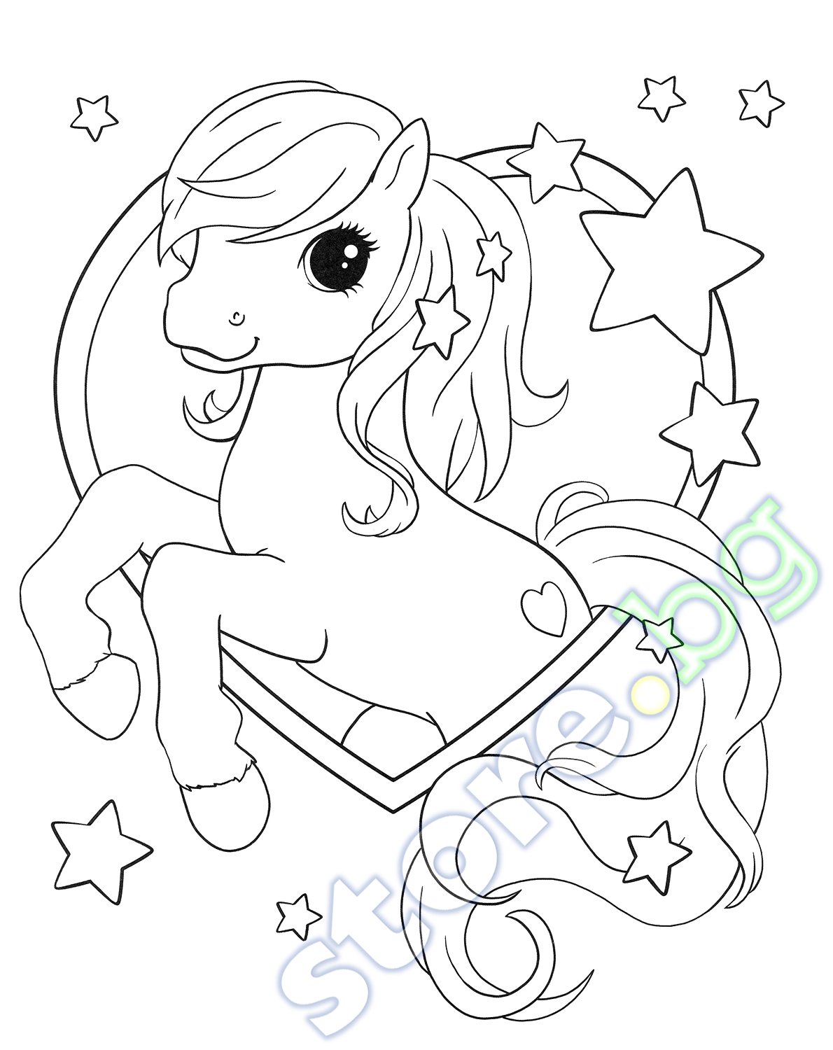 store.bg - Създай своя еднорог - книжка за оцветяване + стикери - книга