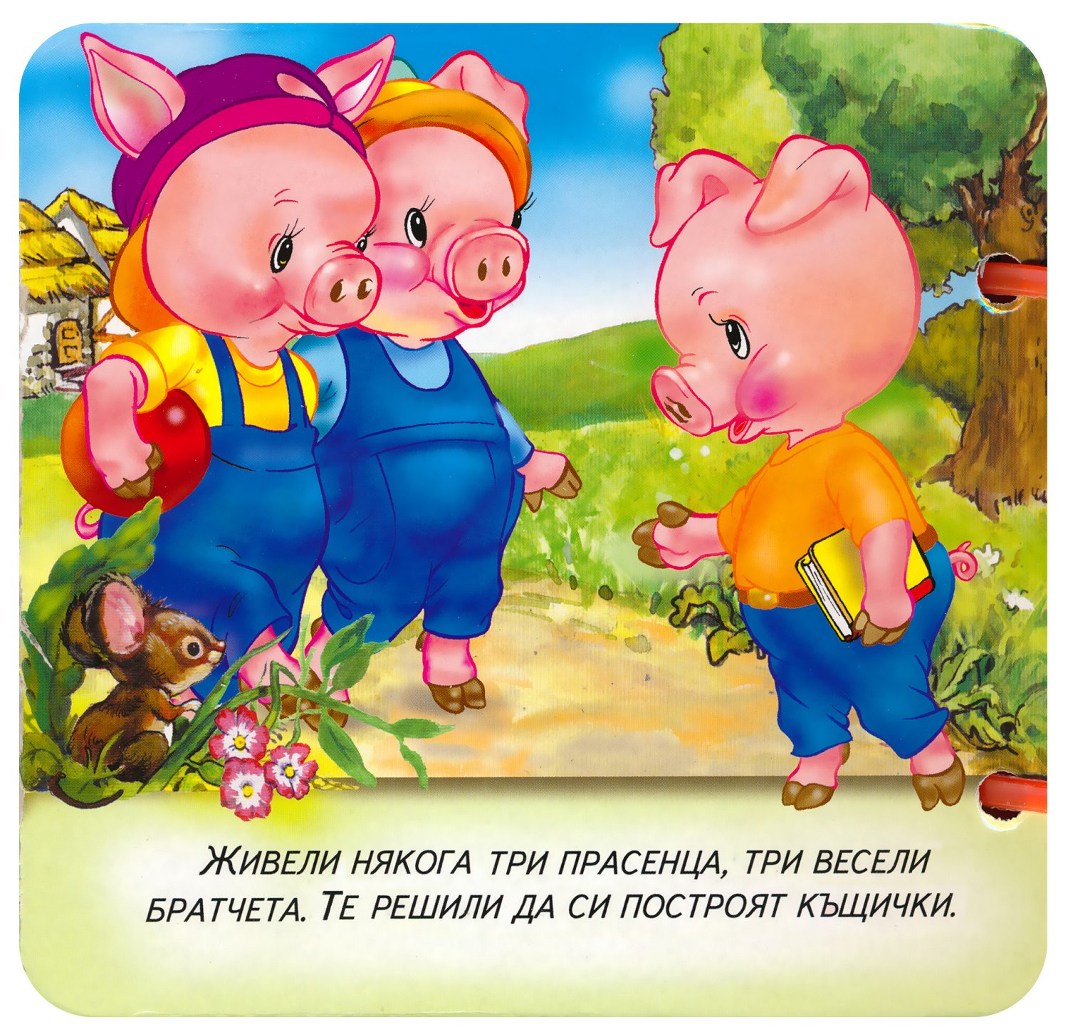 store.bg - Книжка с дръжка: Трите прасенца - книга