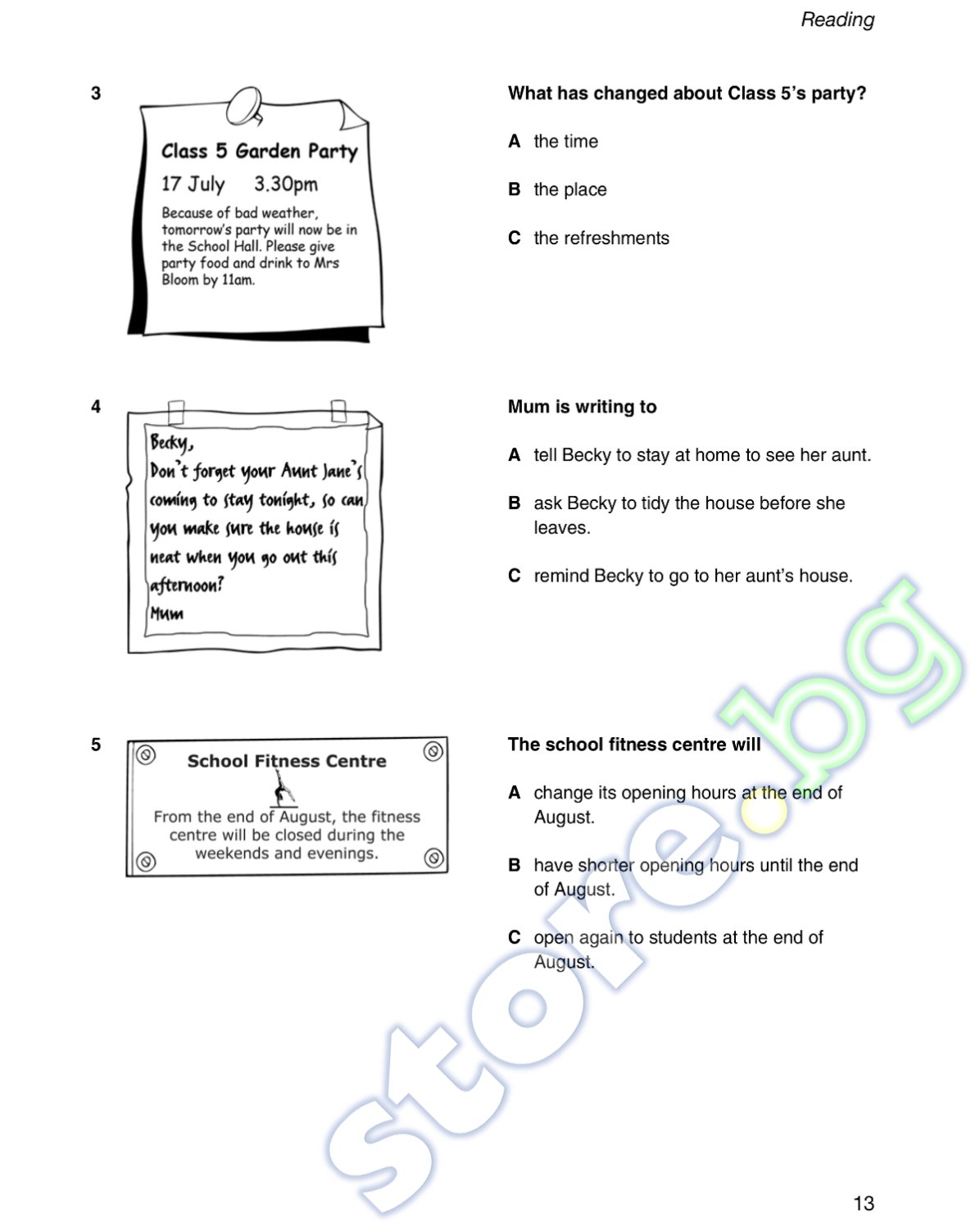 store.bg - Cambridge Preliminary English Test for Schools - ниво B1 ...